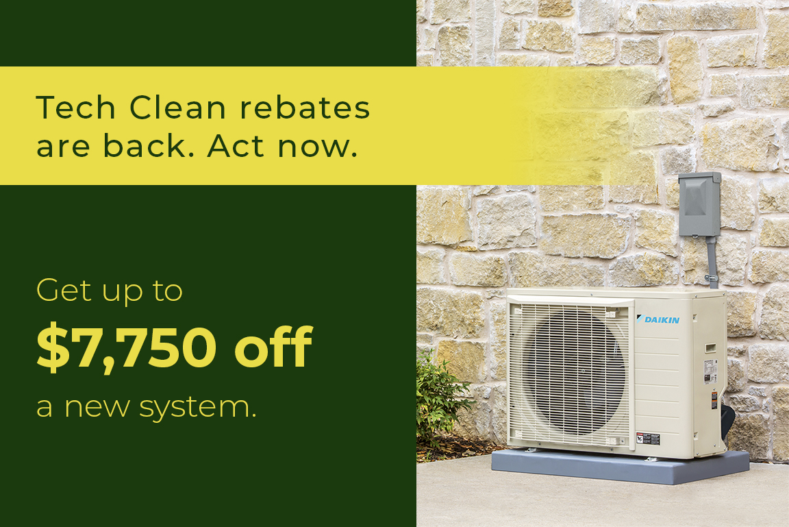 Tech Clean HVAC Rebate - Guthrie and Sons | Heating & Air San Diego